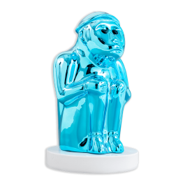 Museum of Islamic Art Turquoise Blue Monkey Replica | MIA Collection